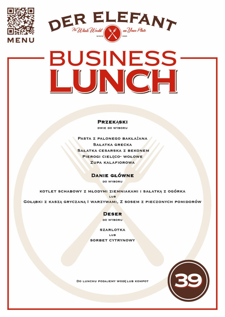 Menu – Der Elefant